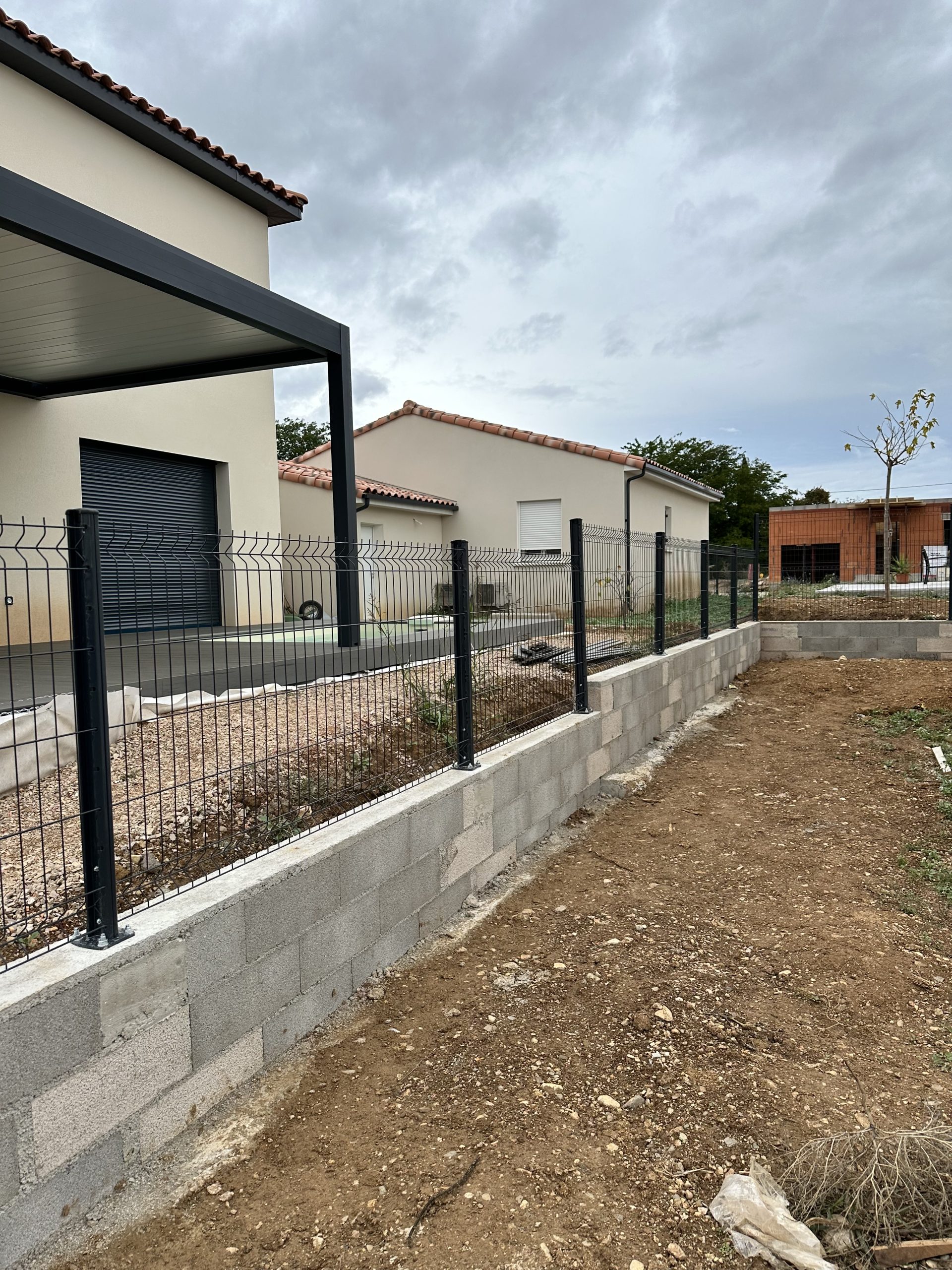 Mur de clôture – SAINT-ANDRÉ-DE-SANGONIS